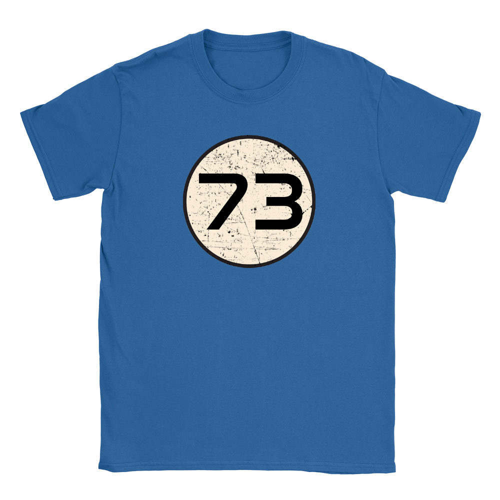 Favourite Number 73 Mens T Shirt Big Bang Theory Sheldon Cooper Gift