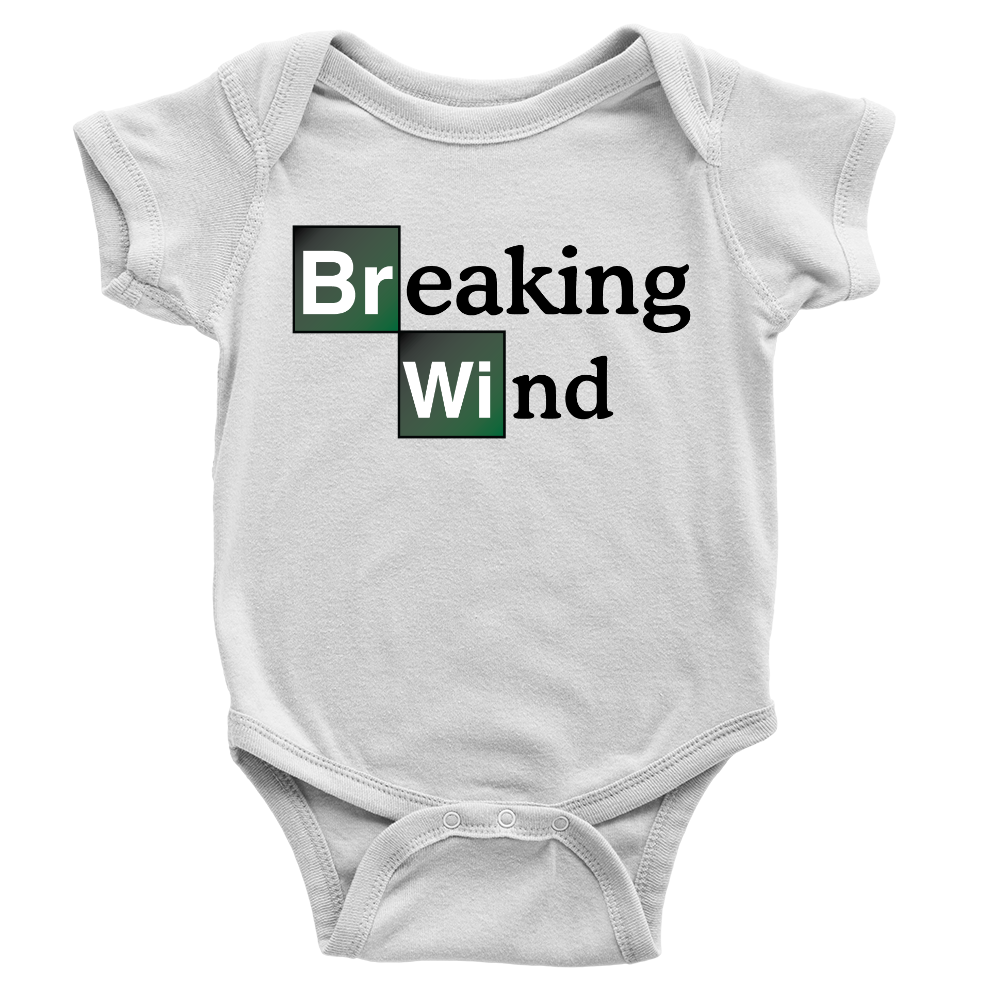 Breaking Wind Babygrow Farts Funny Joke Breaking Bad Gift Present New ...