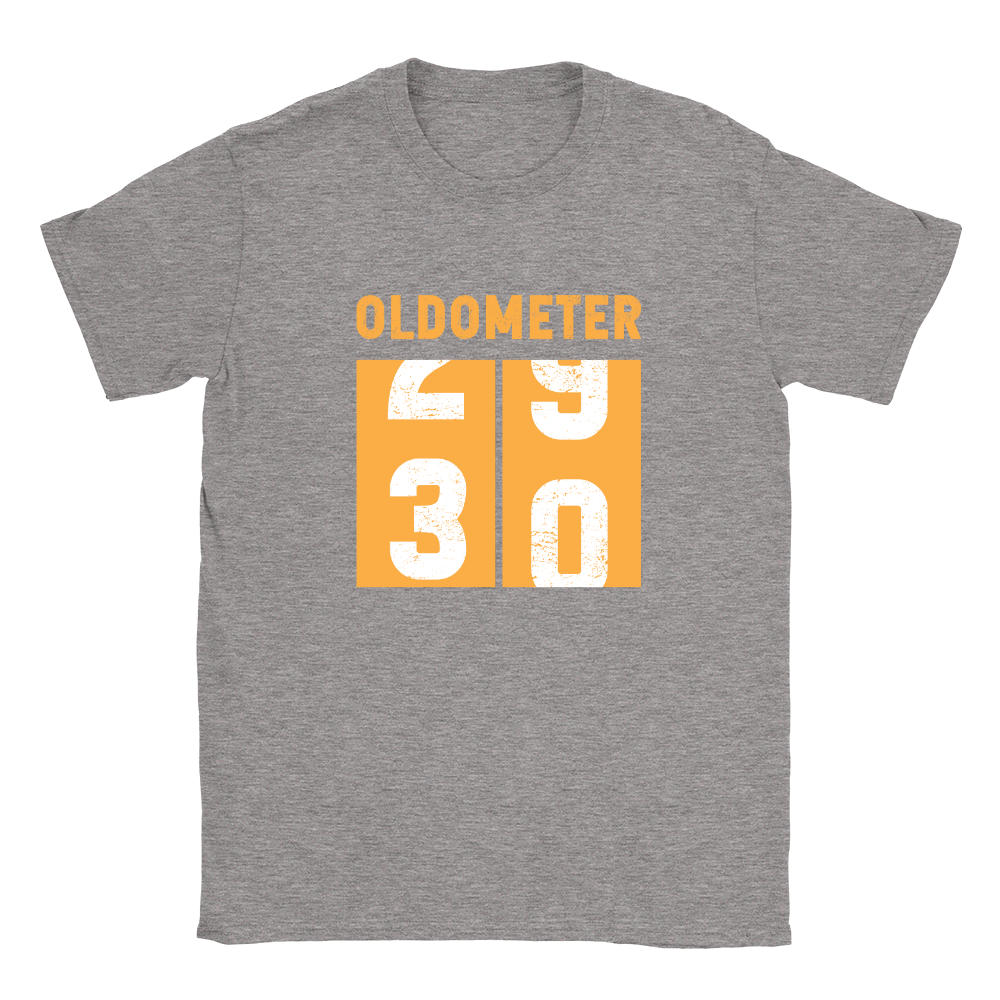30 Years Oldometer Mens T-Shirt Car Lover Classic Mechanic Dad Birthday ...