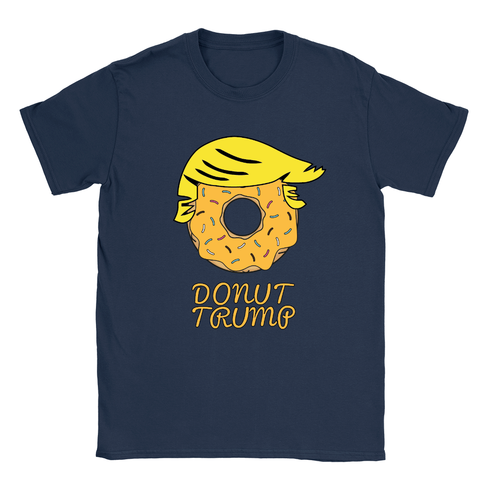 Donut Trump Mens T-Shirt Funny Donald Trump Joke Top Gift | eBay