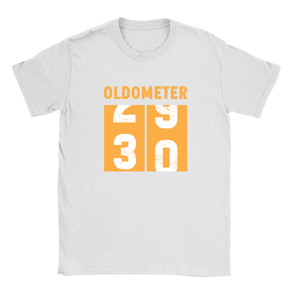 30 Years Oldometer Mens T-Shirt Car Lover Classic Mechanic Dad Birthday ...