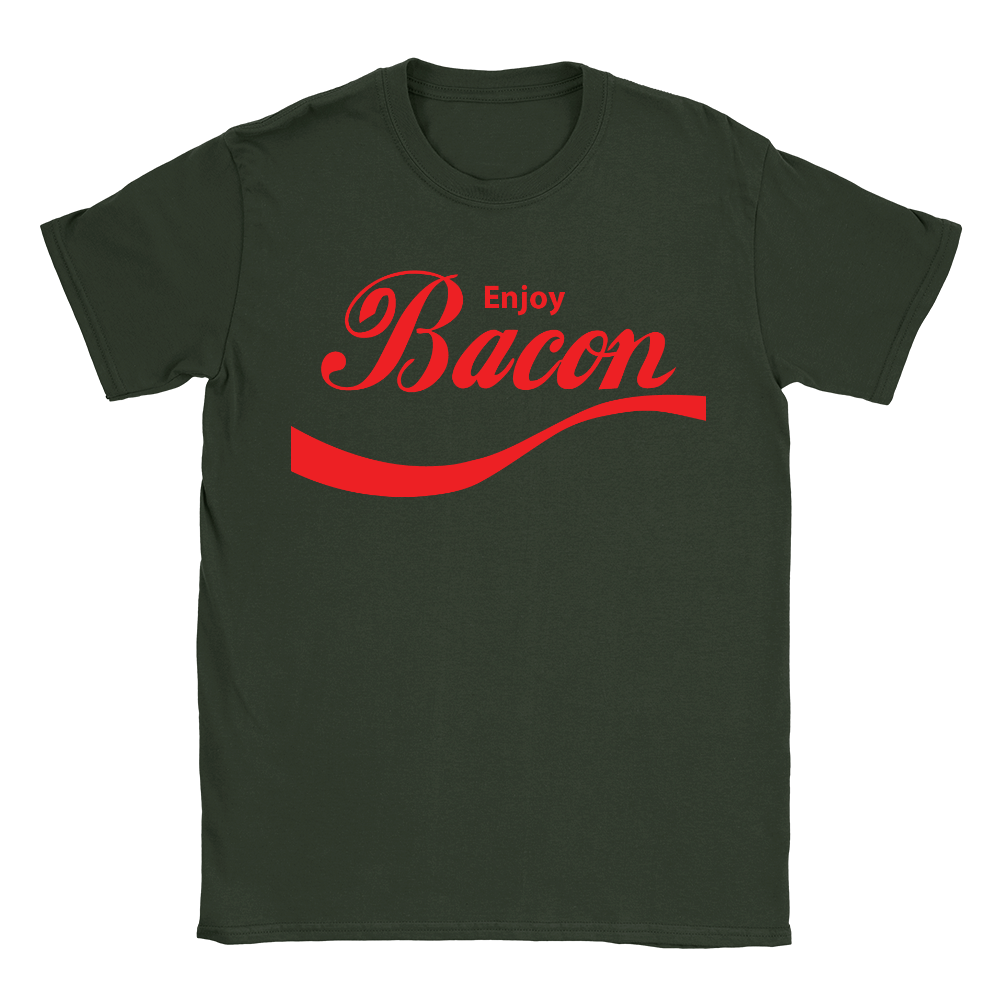 Enjoy Bacon Mens T-Shirt Meat Lover Bacon Funny Gift For Dad Uncle ...